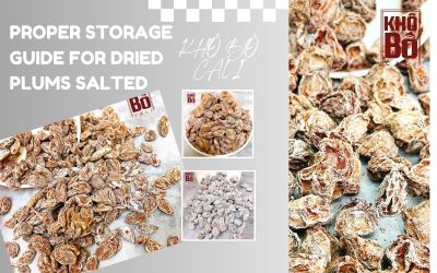 4 steps to make delicious and super easy dried plums salted