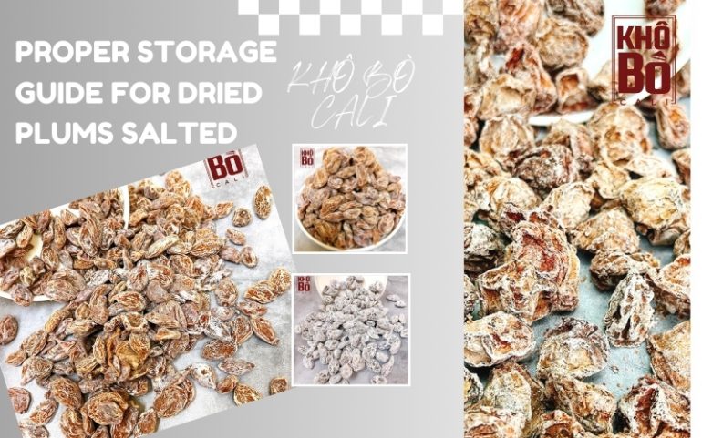 4 steps to make delicious and super easy dried plums salted