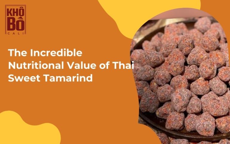 THAI SWEET TAMARIND - SELECTED THAI SNACKS IMPORTED OFFICIALLY