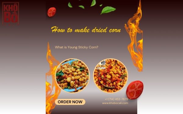 How to make dried corn sticky corn at home