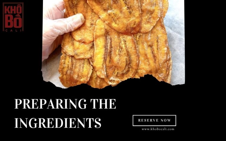 Revealing the secret to making crispy, delicious dried banana